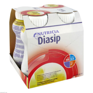 Nutricia Diasip 200 ml Vitalflasche 4 Stk. Vanille - Bahnhof Apotheke